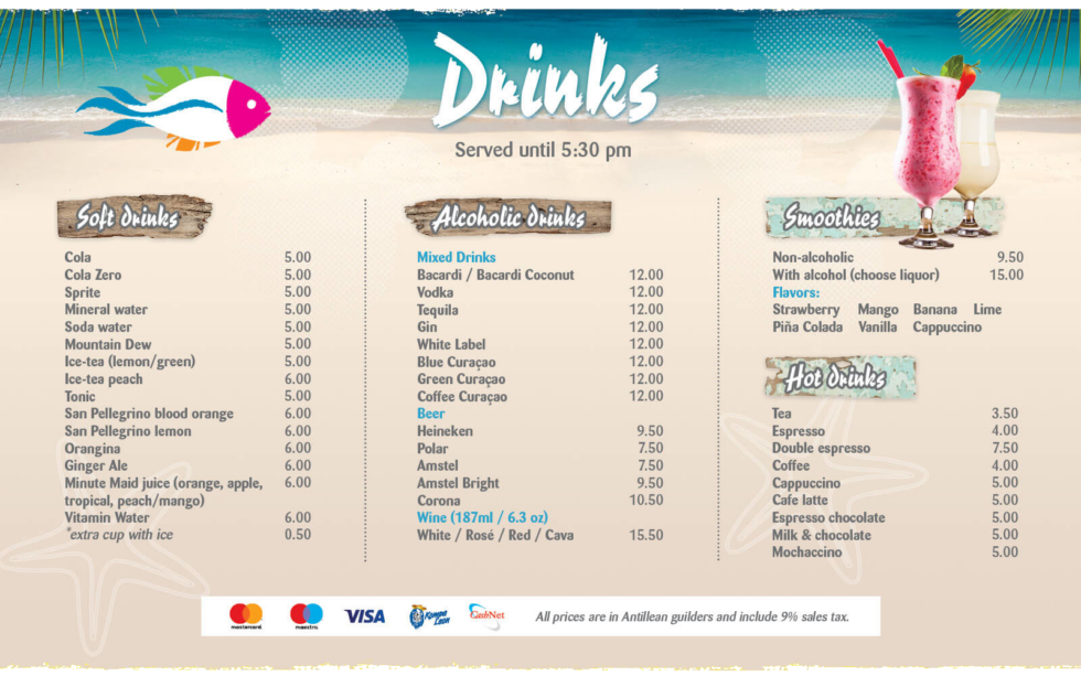 Food & Drinks | Cas Abao Beach